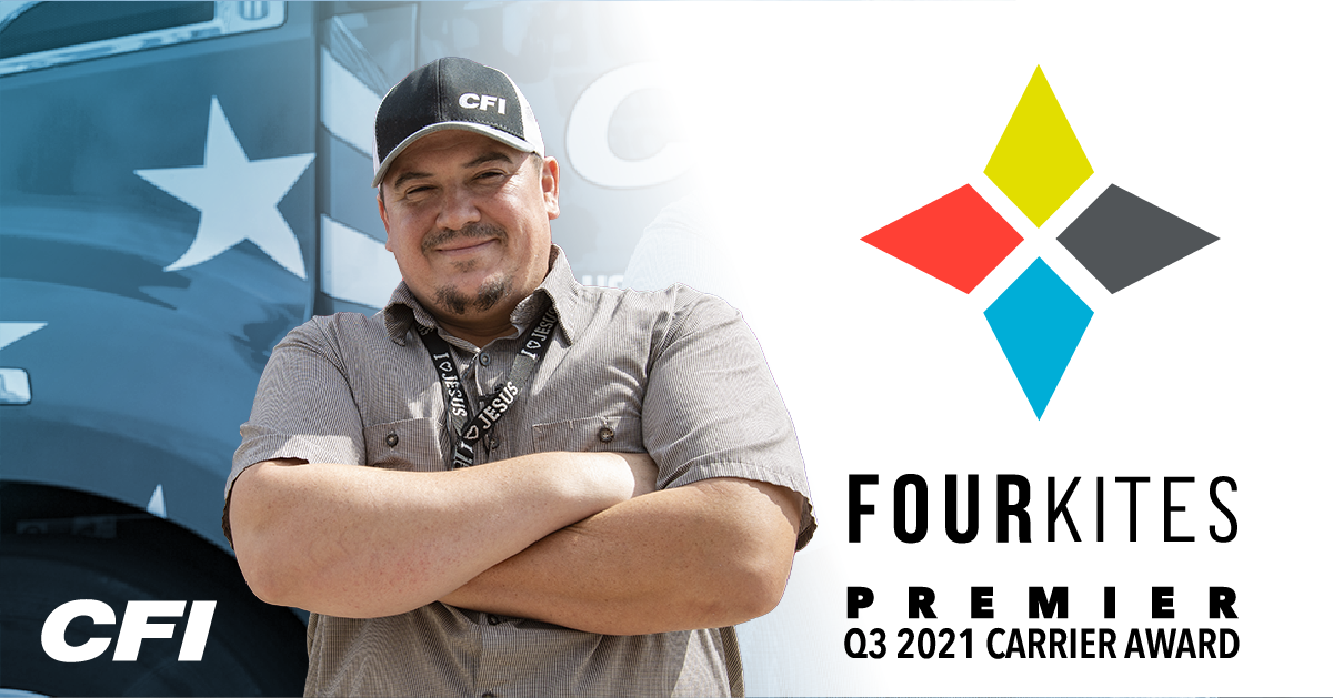 CFI Earns Fourkites Premier Carrier Award