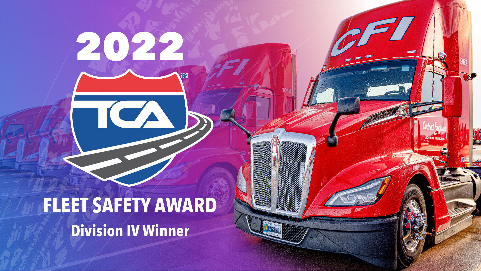CFI Named Division Winner in the 47th Annual TCA Fleet Safety Awards ...