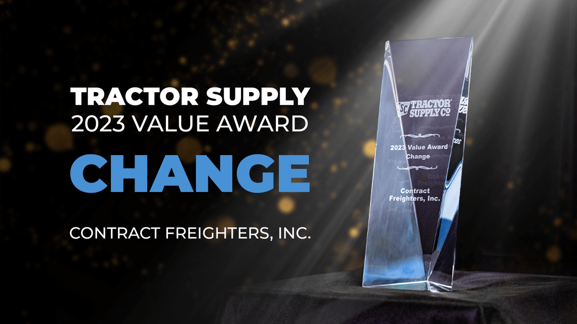 CFI Receives 2023 Value Award from Tractor Supply